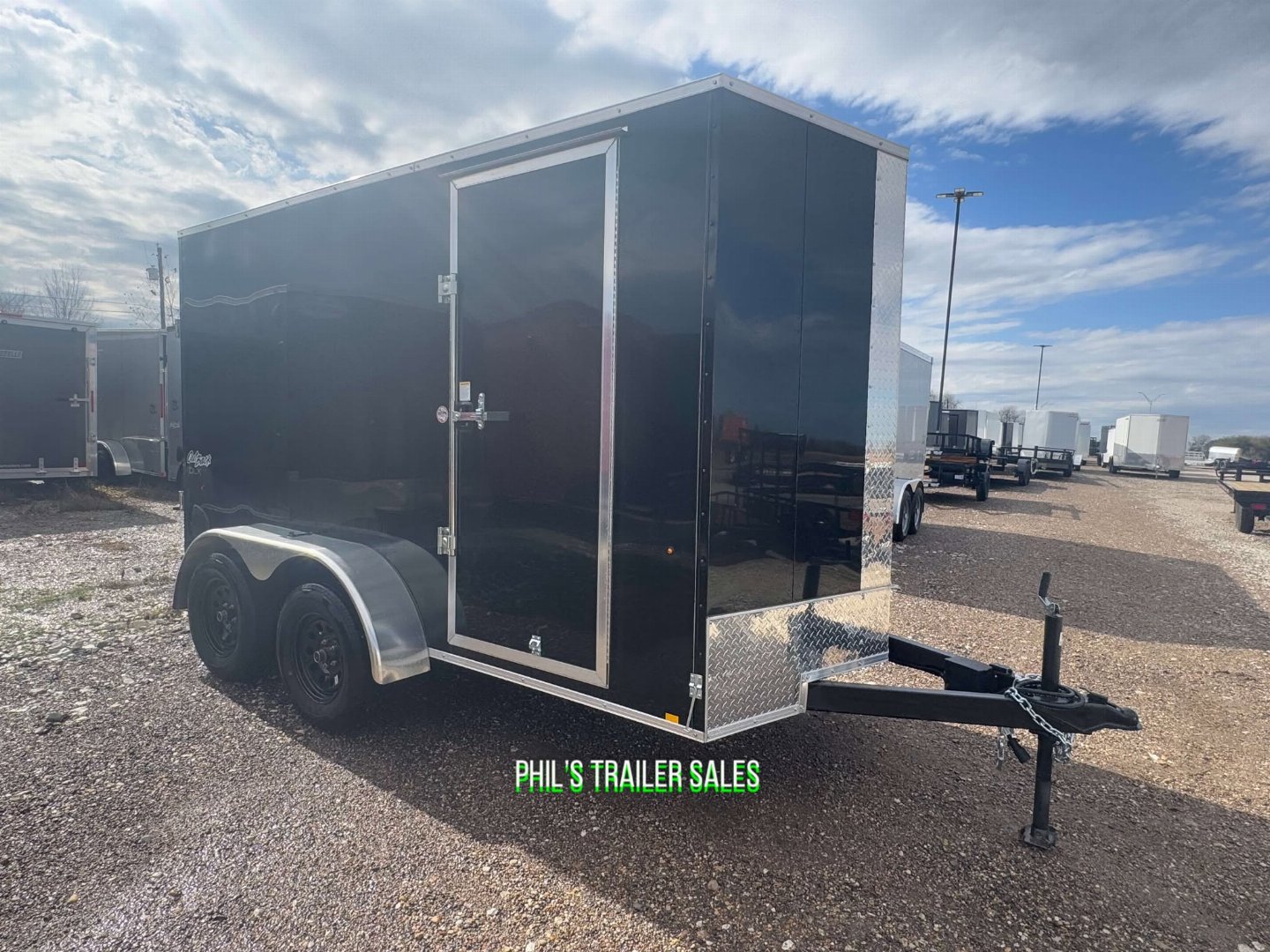 New 2025 Pace American 6x12 SCREWLESS EXTERIOR Cargo / Enclosed Trailer ...