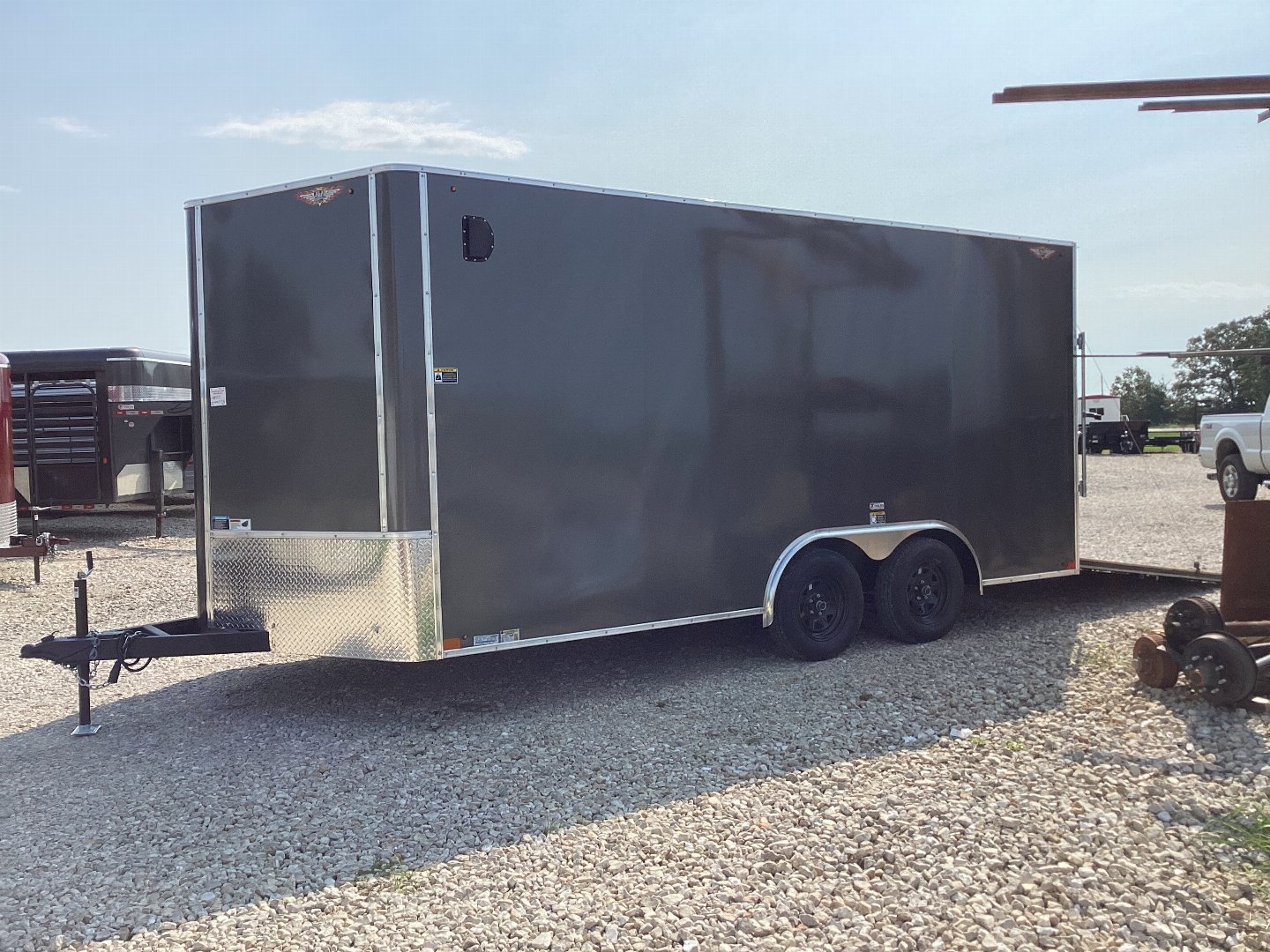 New 2023 H&H TRAILERS H10116TFTV-070 Cargo / Enclosed Trailer | Hermann ...