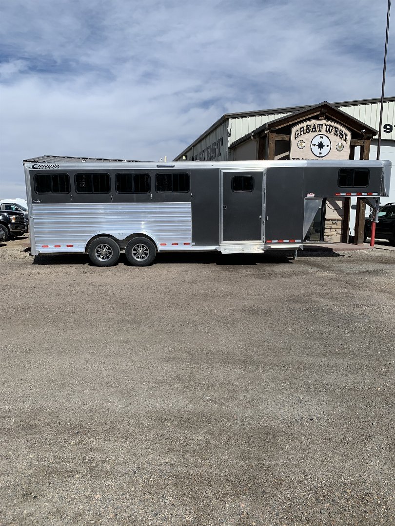 Used 2022 Cimarron Trailers Norstar 4 Horse Trailer | Fort Morgan Colorado