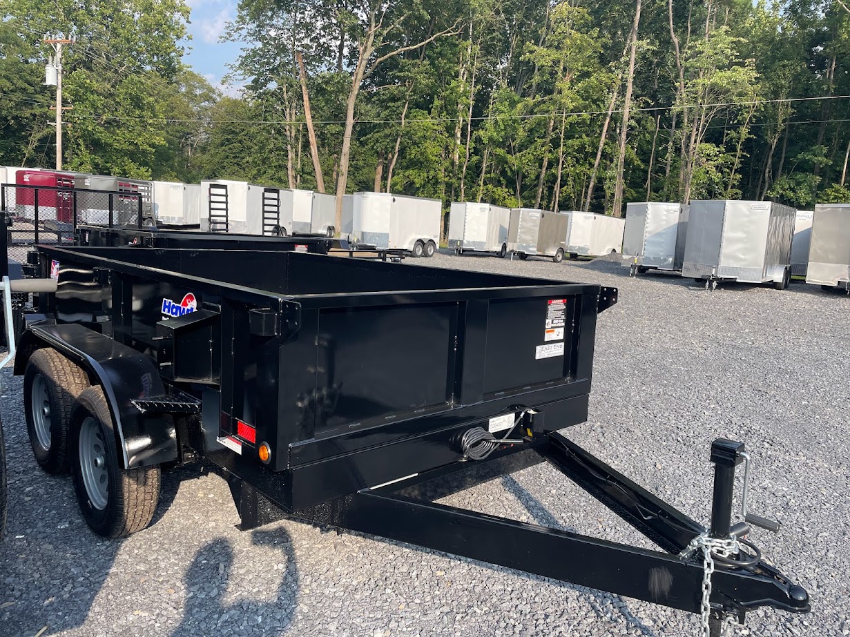 New 2023 HAWKE TRAILERS 6x10 Econ 7k Dump Trailer | Howard Pennsylvania