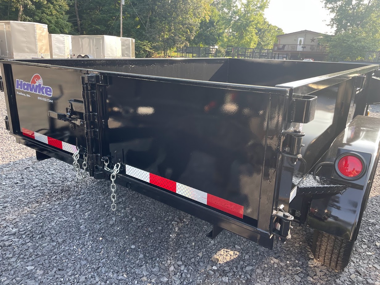 New 2023 HAWKE TRAILERS 6x10 Econ 7k Dump Trailer | Howard Pennsylvania