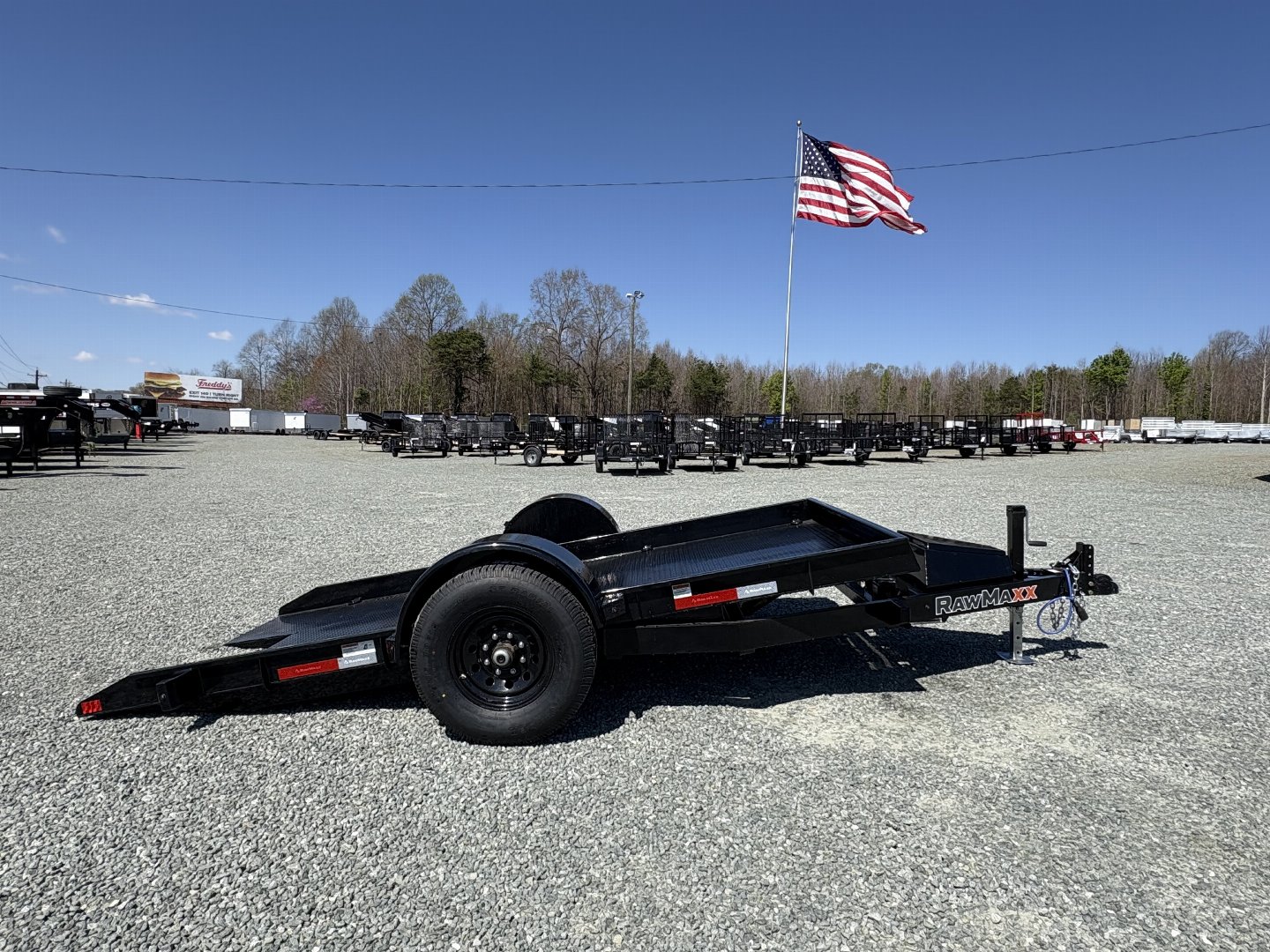 New 2025 RawMaxx SGX 6x12 Scissor Lift Trailer | Burlington North Carolina