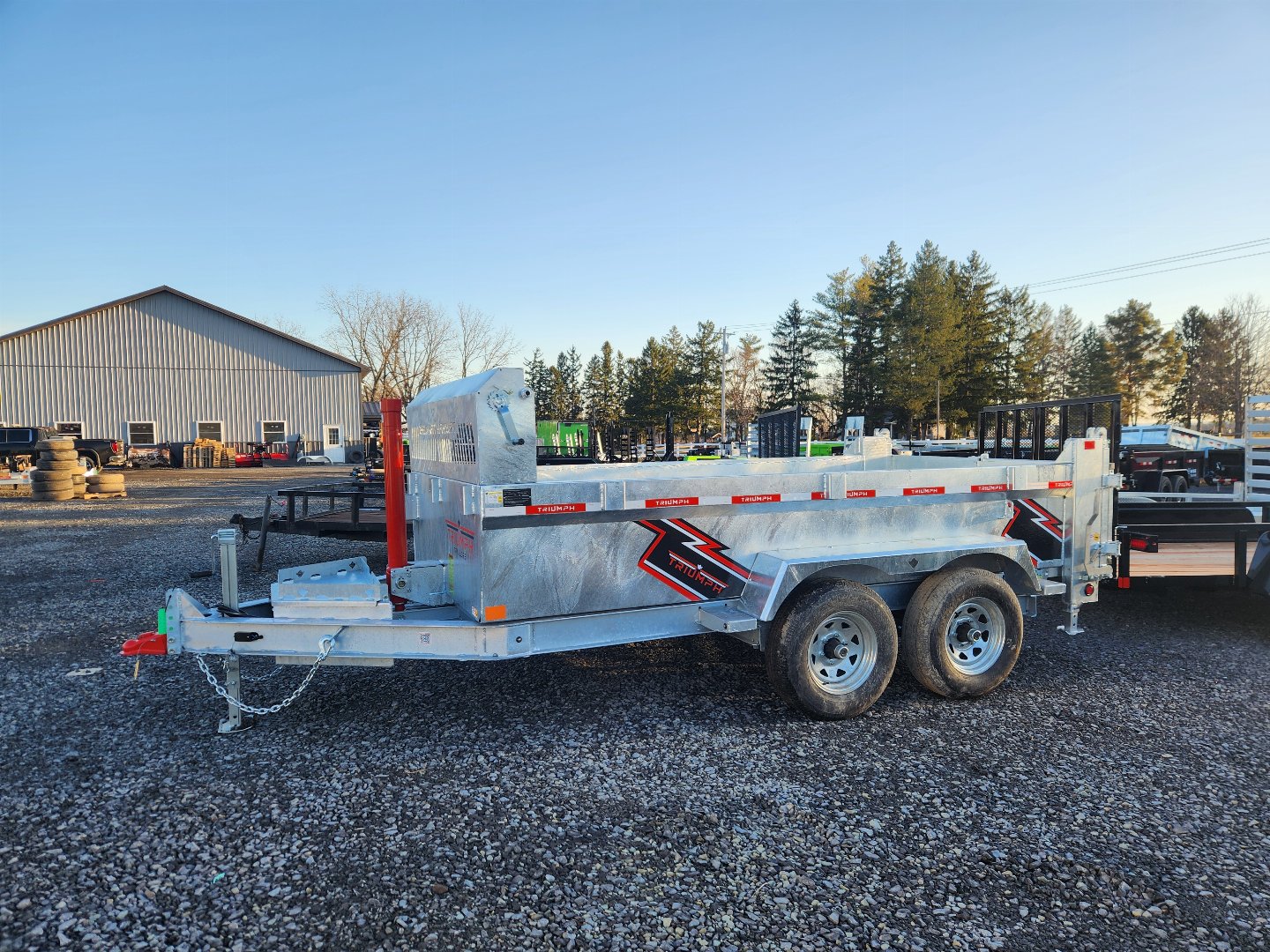 New 2025 Triumph Trailers GD5 Dump Trailer | Penn Yan New York