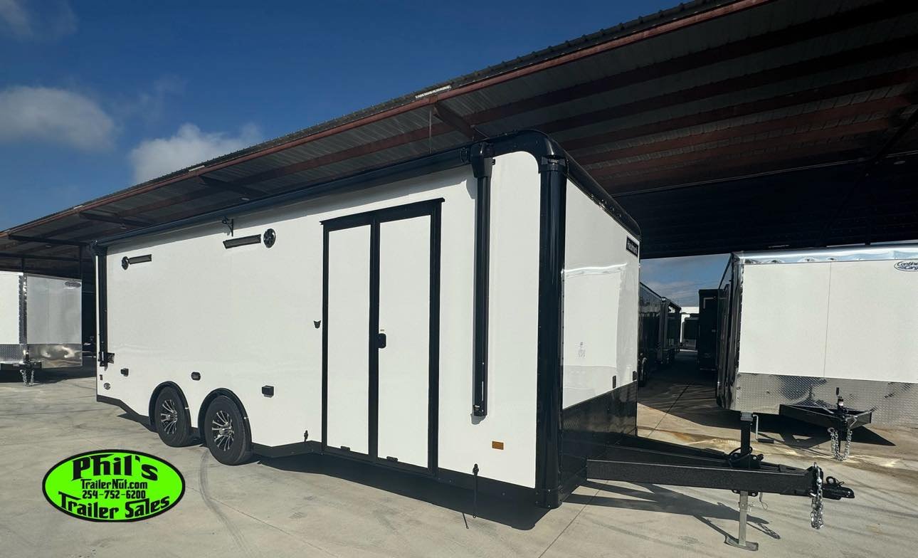 New 2025 HAULMARK NEW 85X24 EDGE ENCLOSED CAR RACE TRAILER / ELECTRIC ...
