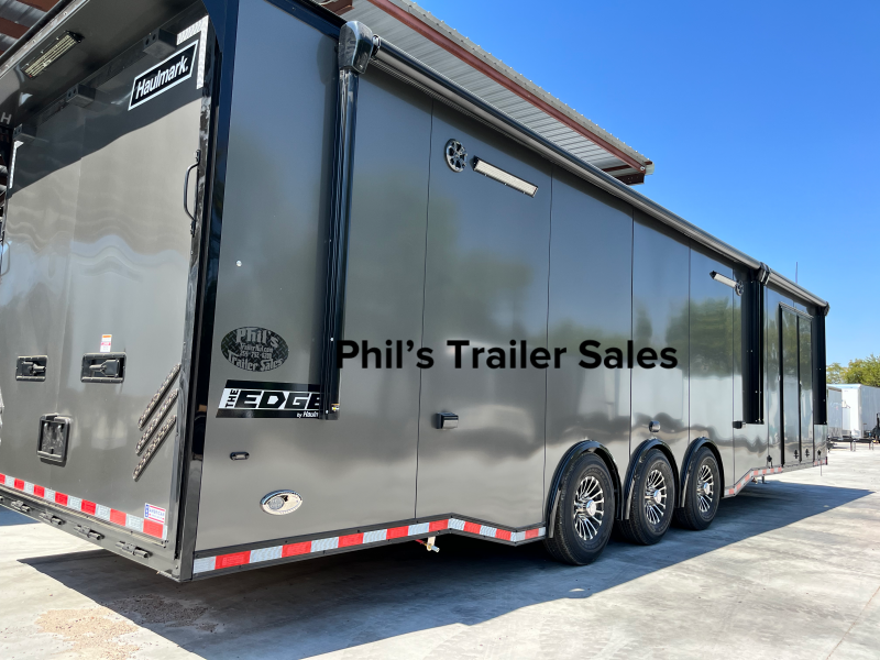 New 2025 HAULMARK NEW 85X34 EDGE ENCLOSED CAR RACE TRAILER 2 ELECTRIC ...