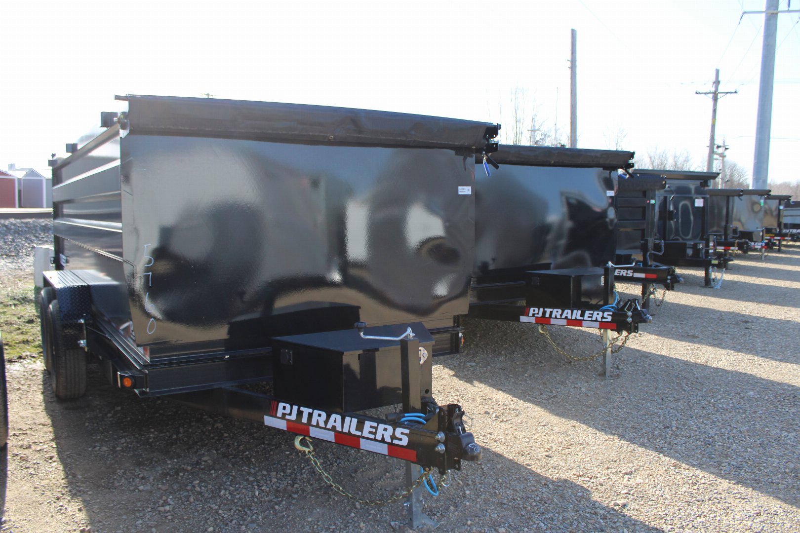 New 2025 PJ Trailers 14' D7 HS HIGH SIDE DUMP TRAILER 5394 Dump Trailer | White Pigeon Michigan