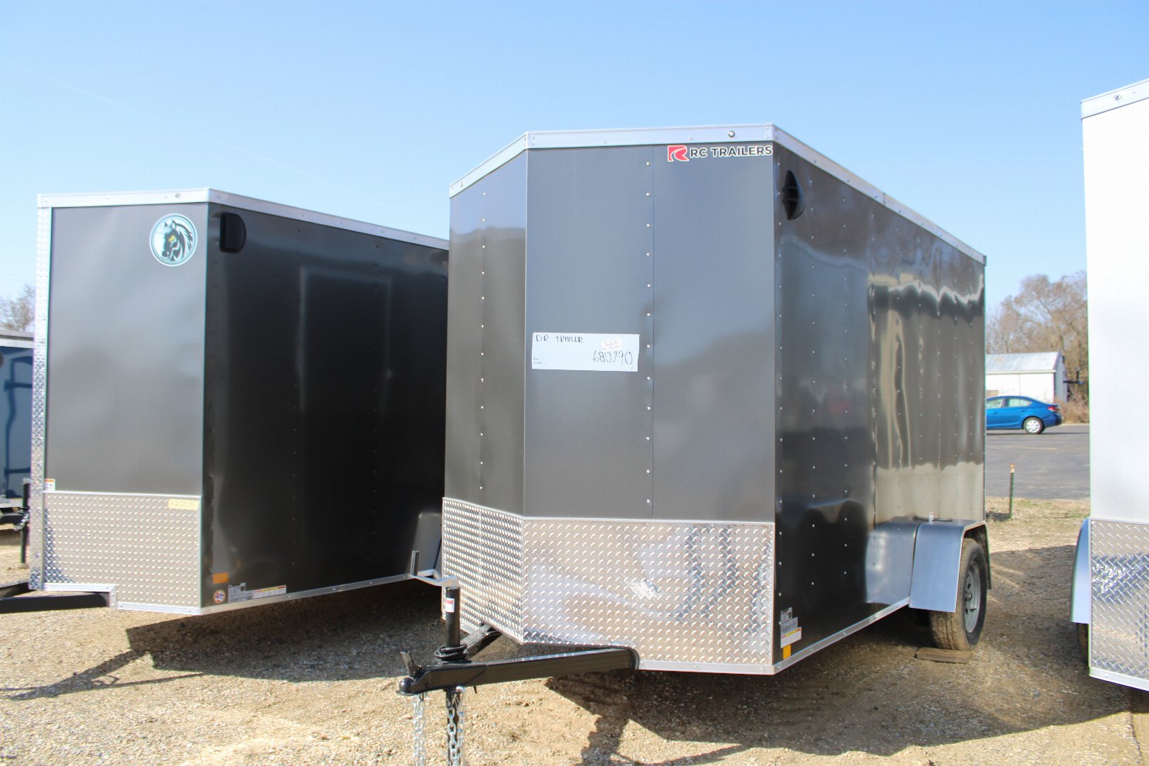 New 2025 RC Trailers 6X12 RD ENCLOSED TRAILER WITH 12FT INTERIOR HEIGHT 5464 Cargo / Enclosed ...
