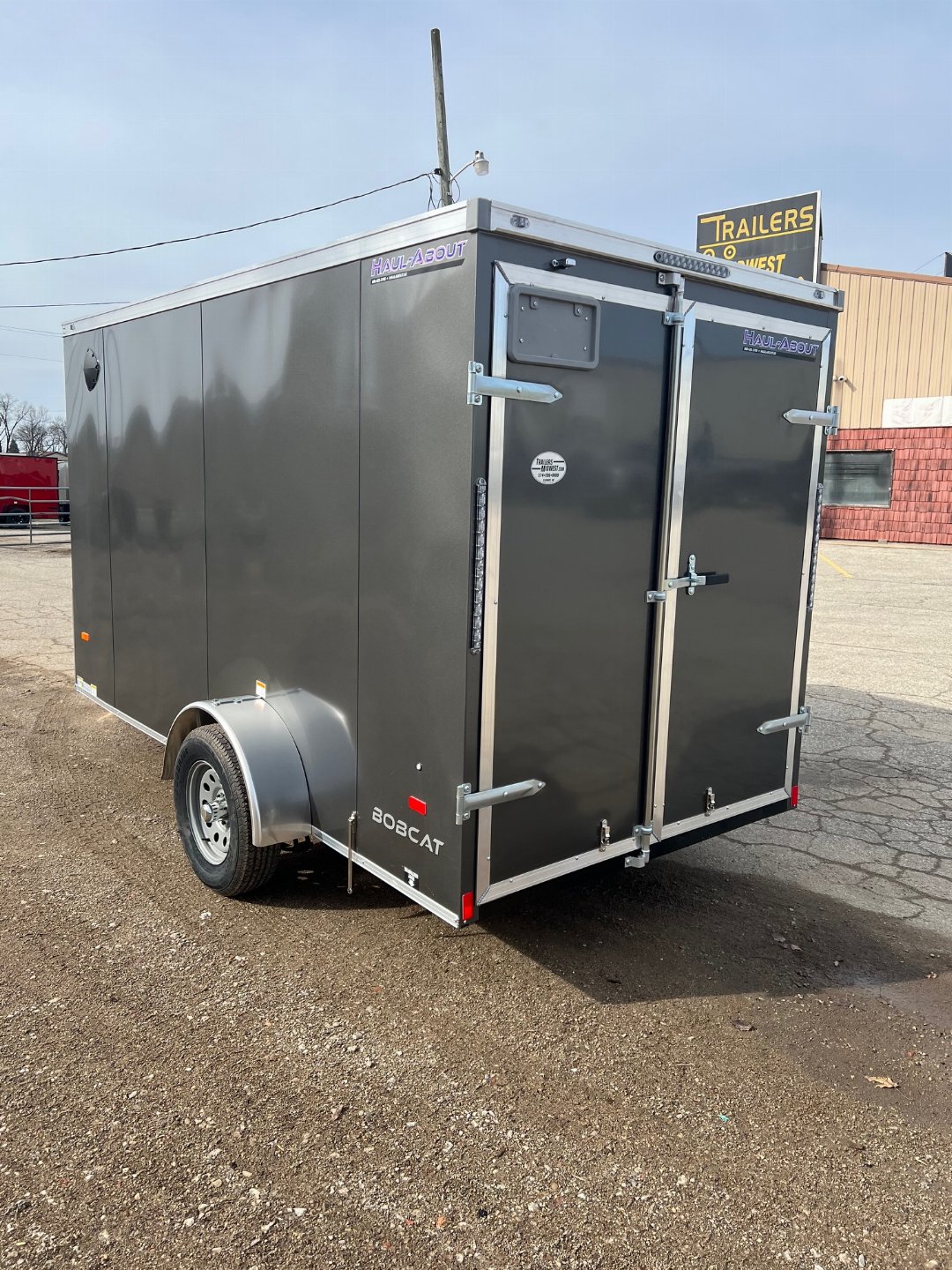 New 2025 Haul-About Bobcat 6x12 Enclosed Cargo Trailer #15893 for sale ...