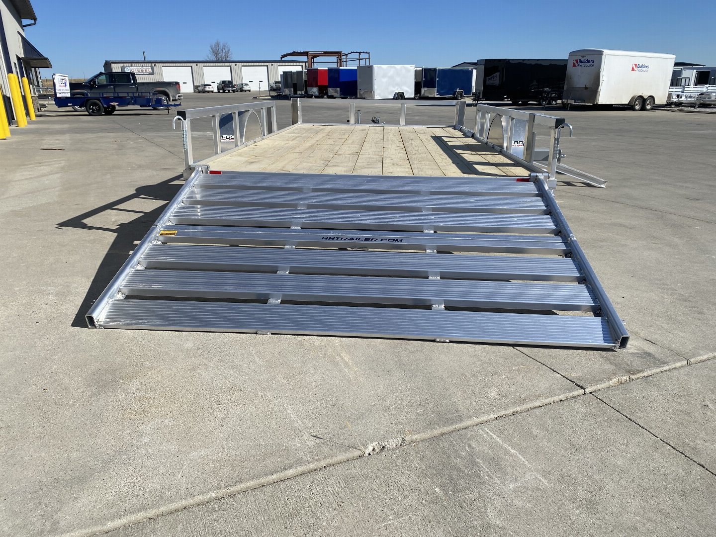 New 2025 H&H Trailers Aluminum 82"x14' 3k ATV Utility Trailer | De Soto ...