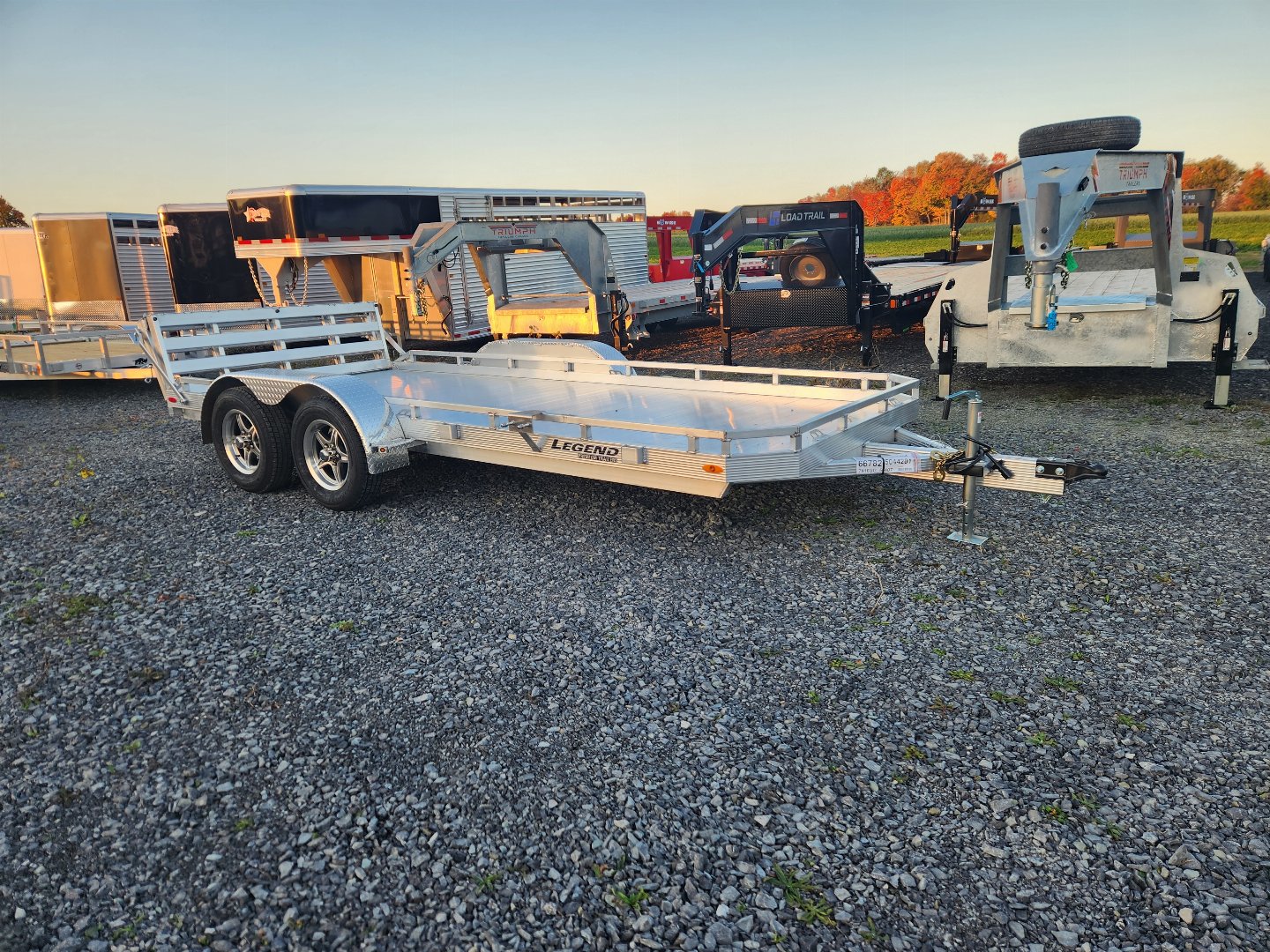 New 2025 LEGEND TRAILERS 7X16UGTA35 Utility Trailer | Penn Yan New York