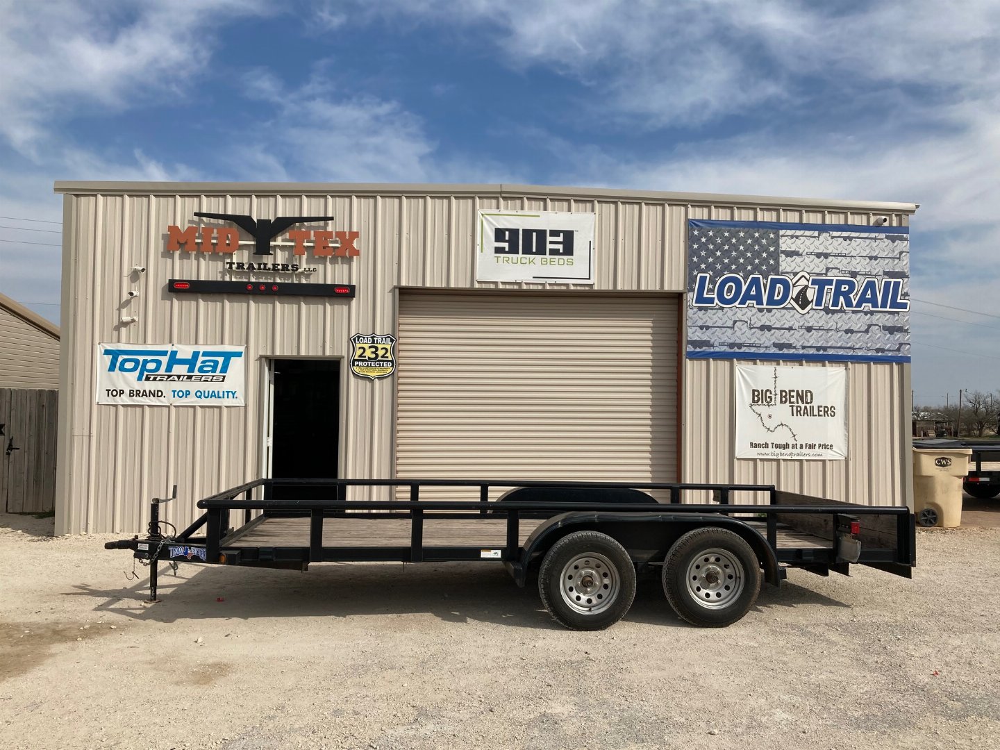 Used 2018 Texas Bragg 16' Utility Trailer | Abilene Texas