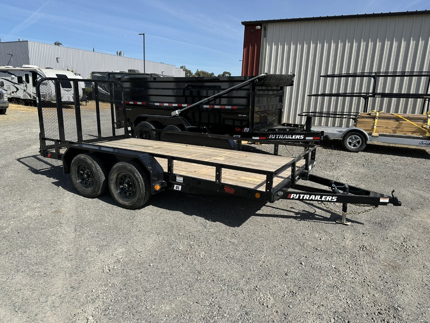 New 2025 PJ Trailers UL14 Utility Trailer | Chico California