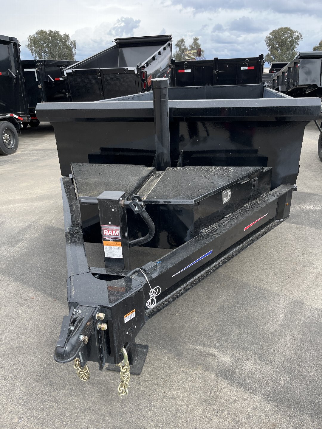 New 2025 Iron Star DT71424BP Dump Trailer | Visalia California