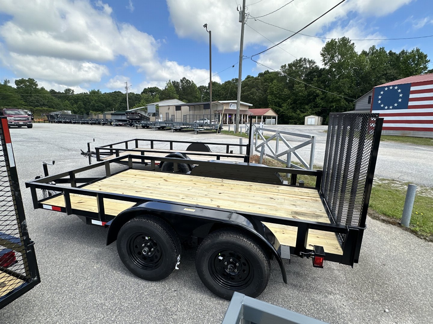 New 2025 6.5X12 TANDEM AXLE UTILITY TRAILER WITH BRAKES | Carrollton ...