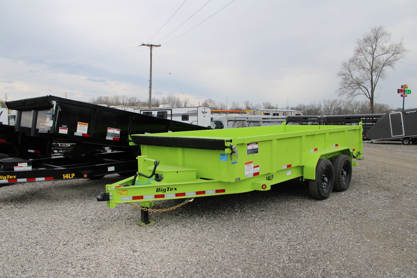 New 2025 Big Tex Trailers 16' 14K GVWR LP DUMP TRAILER 46874 Dump ...