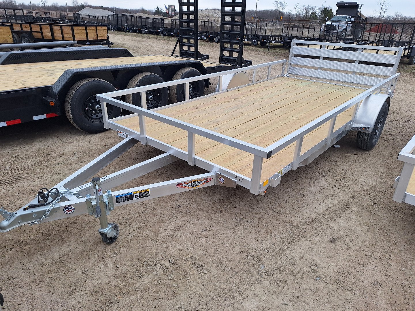 New 2025 H&H Trailers 82x14 Aluminum Landscape Trailer | New Boston ...