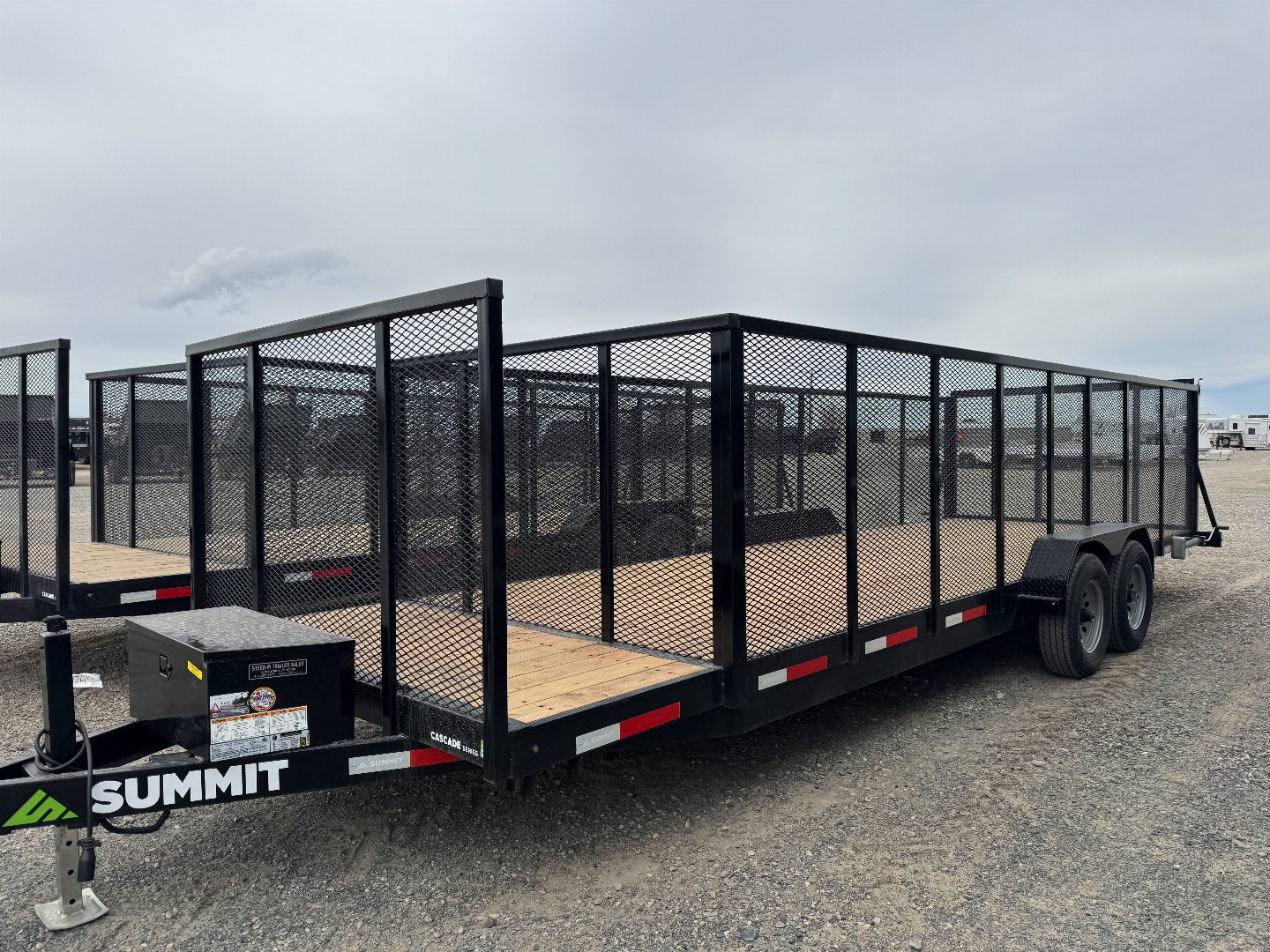 New 2025 Summit 24' CAGE UTILITY Utility Trailer | Three Forks Montana