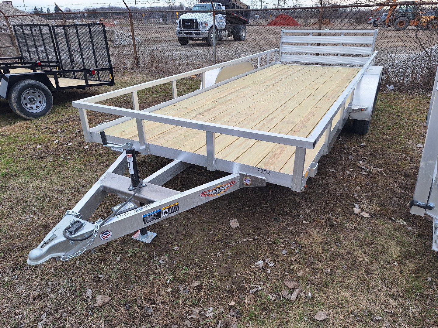 New 2025 H&H Trailers 82x18' Tandem Axle Aluminum Landscape Trailer ...