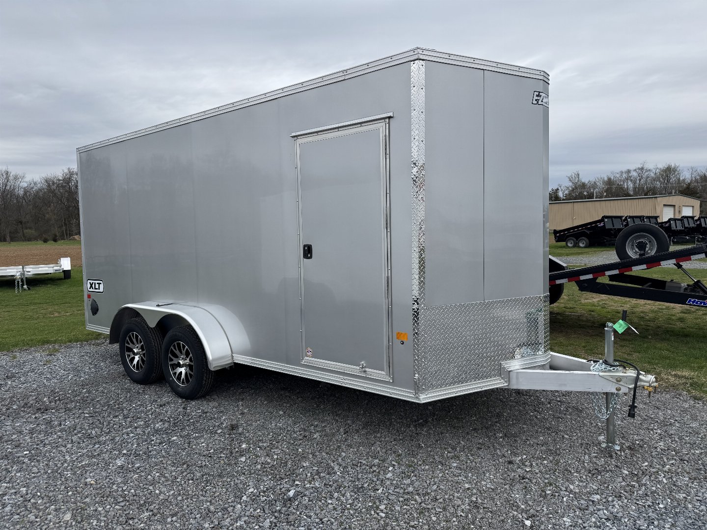 New 2025 E-Z HAULER XLT PRO 7x16 Tandem Axle Enclosed 6'9" Interior ...