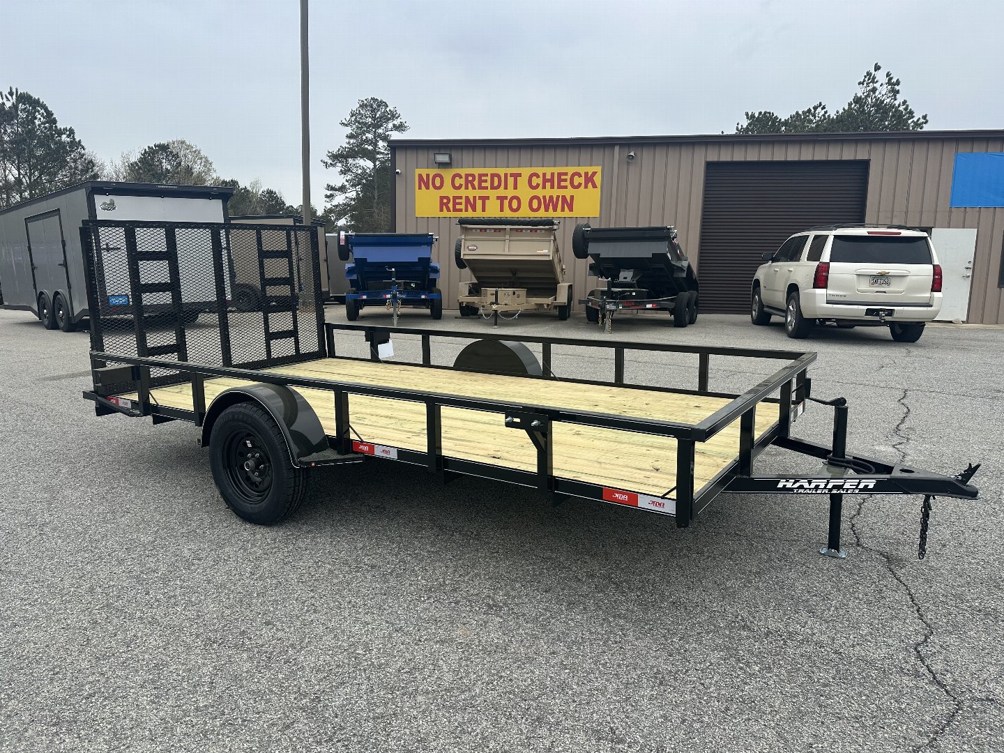 New 2025 82X14 DELUXE MODEL SINGLE AXLE UTILITY TRAILER | Carrollton ...