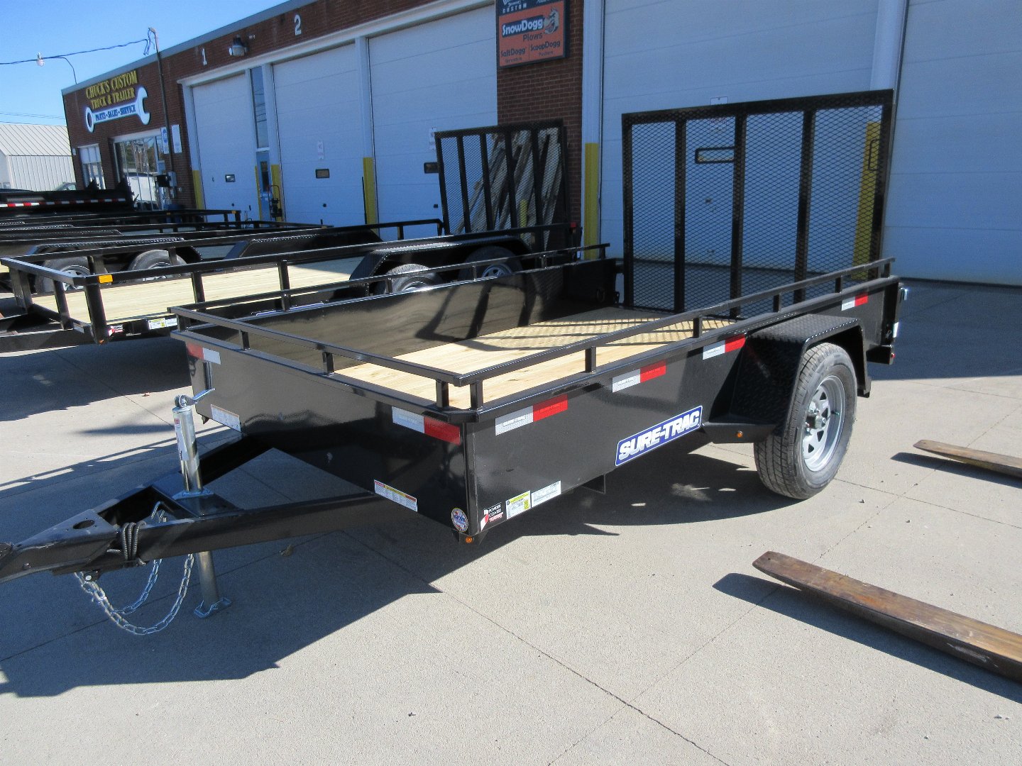 New 2025 Sure-Trac 5X10 STEEL HIGH SIDE Utility Trailer | Medina Ohio