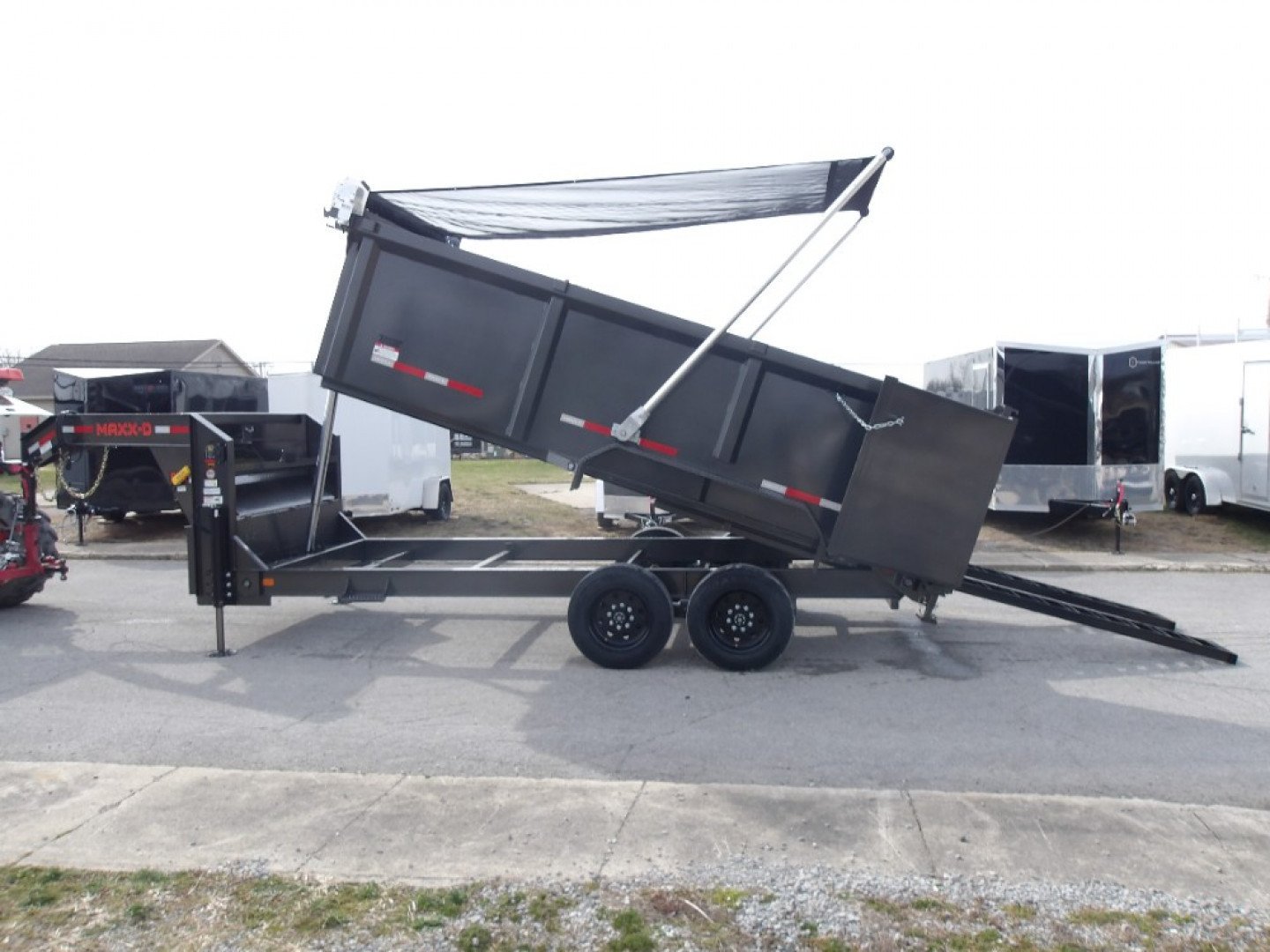 New 2025 MAXXD DTX8316G Dump Trailer | Decatur Indiana