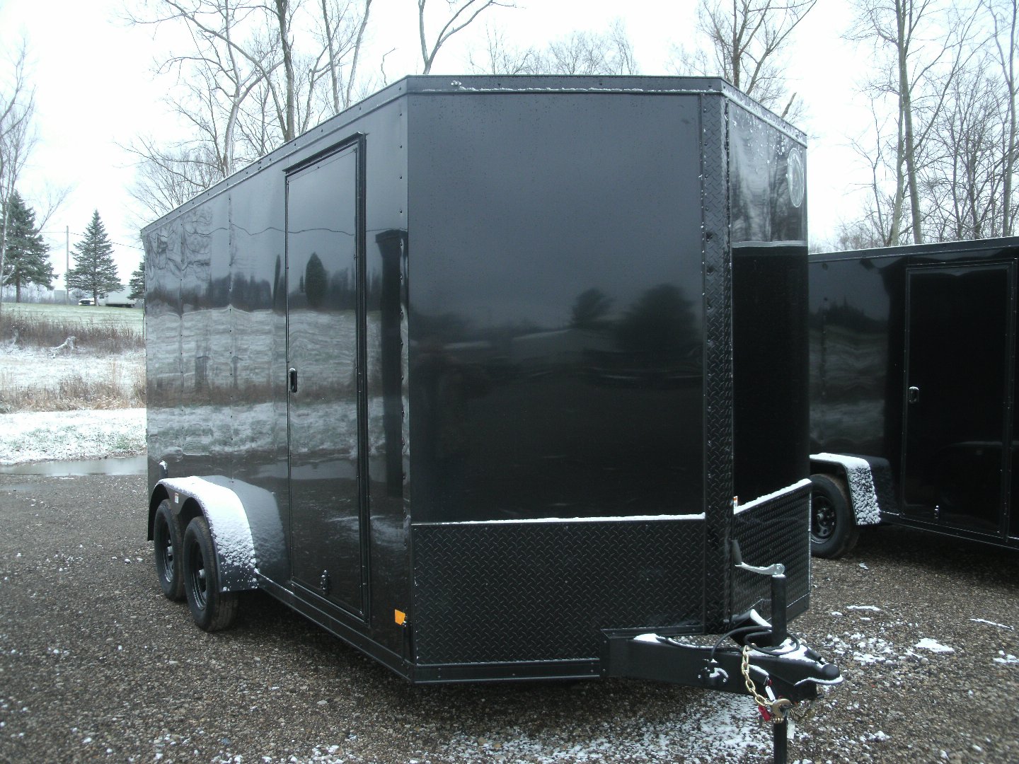 New 2025 DARKHORSE CARGO 7.5'X16' DHW 2500 Blackout Cargo / Enclosed ...