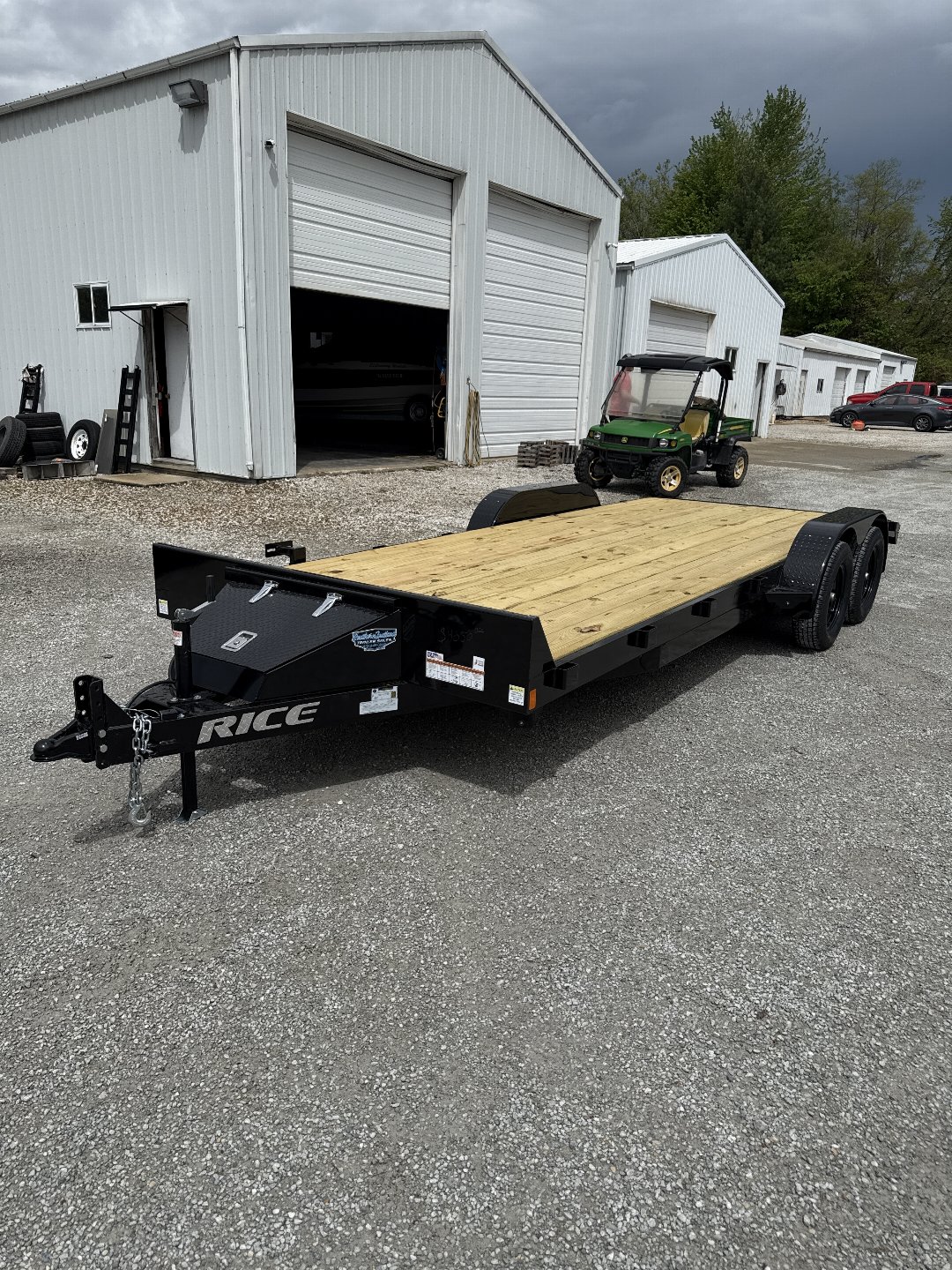 New 2025 Rice Trailers 7K 18'+2' Car Hauler | Bedford Indiana