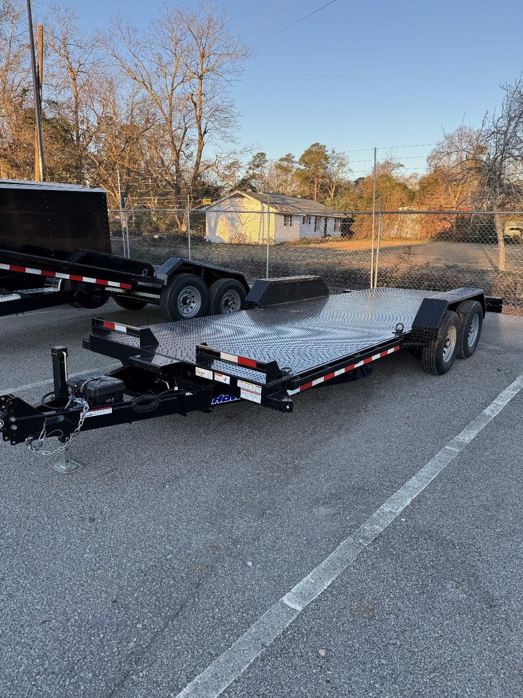 New 2025 Hawke Trailers 7x20 Tilt Trailer