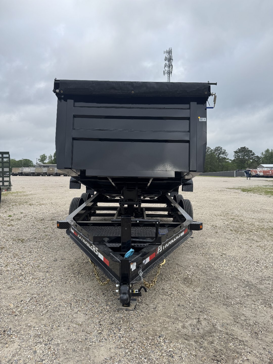 New 2025 PJ Trailers 14' DM LOW PRO Dump Trailer | Pearl River Louisiana