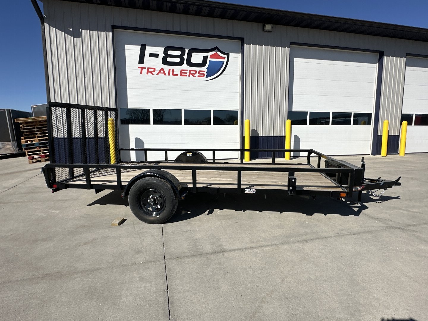 New 2025 H&H TRAILERS 82"x14' 3k Utility Trailer | De Soto Iowa