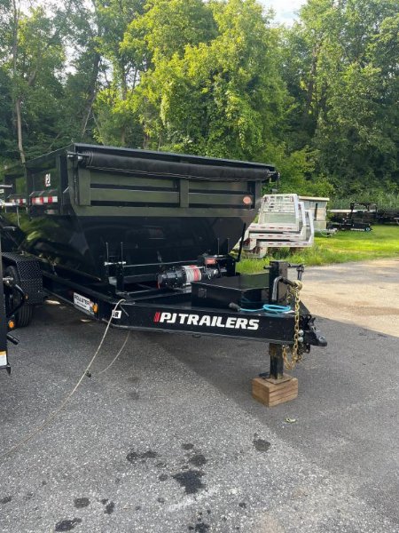 New 2023 PJ Trailers Rollster Roll Off Dump (DR) Dump Trailer ...