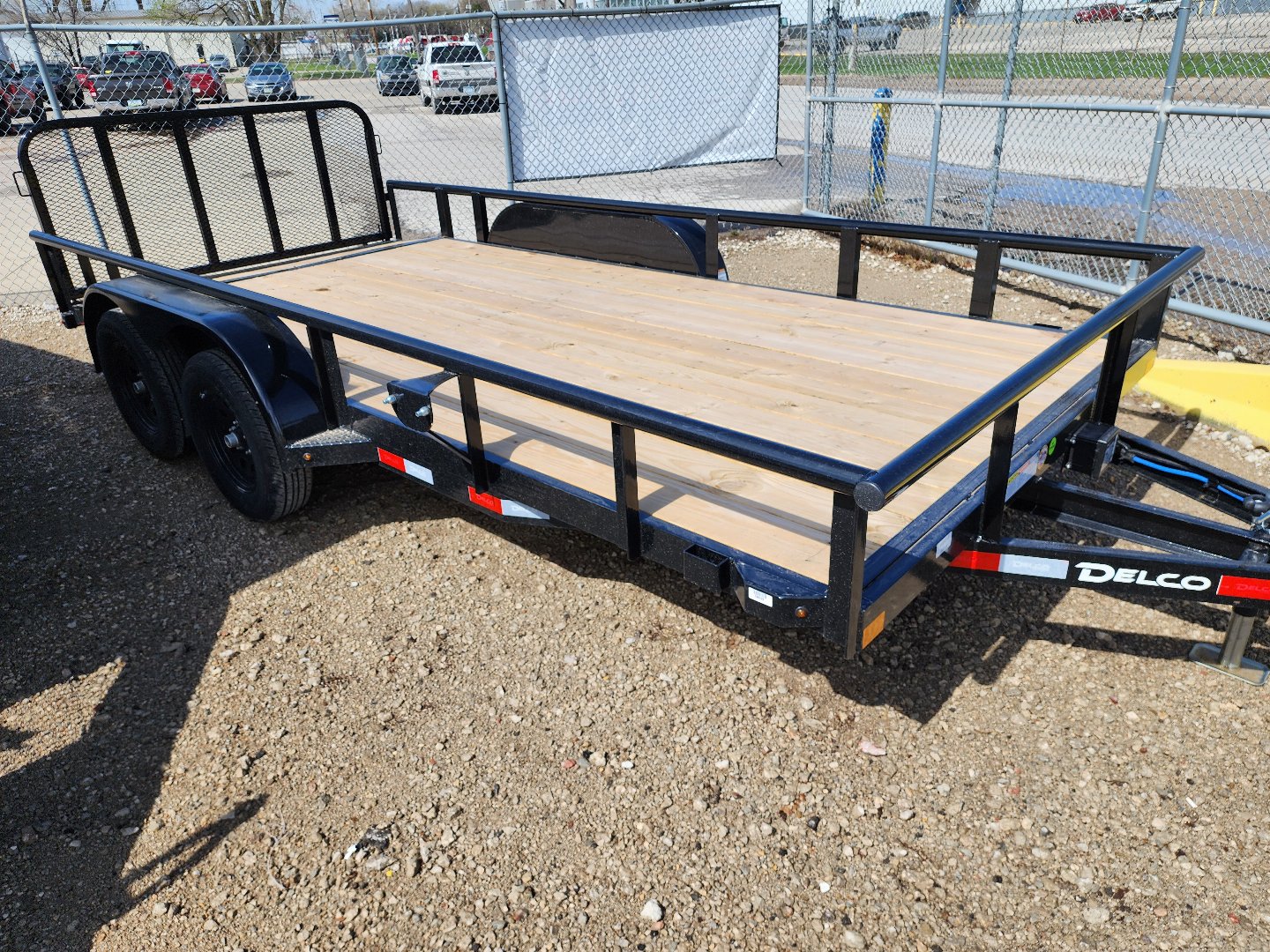 New 2025 Delco Trailers Delco U916 Utility Trailer | Des Moines Iowa