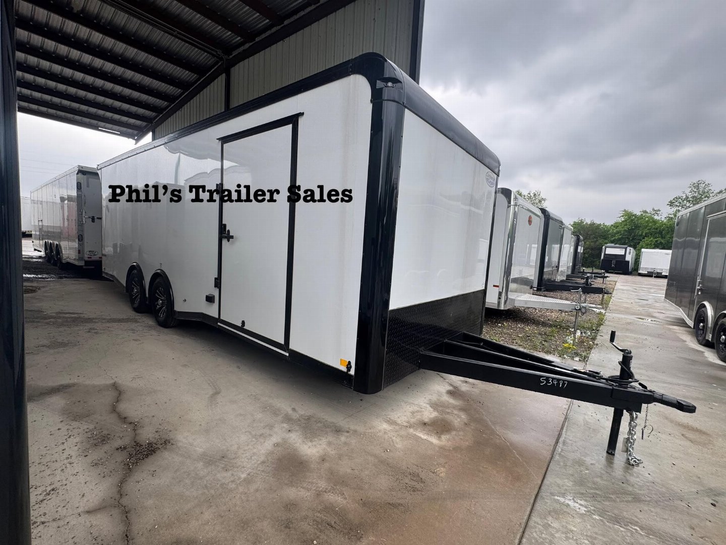 New 2025 Continental Cargo 8.5X24 RACE TRAILER ENCLOSED CA4R HAULER ...