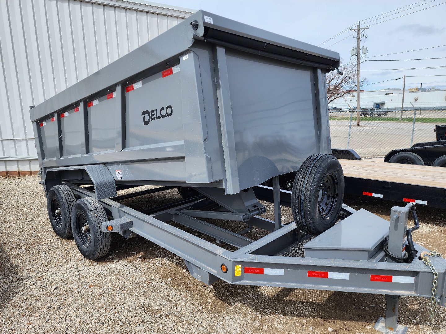 New 2025 Delco Trailers D314 Dump Trailer | Des Moines Iowa