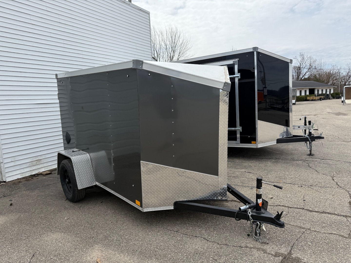 New 2025 Stealth 5 x 8 Enclosed Trailer w/ Ramp (Single) Cargo ...