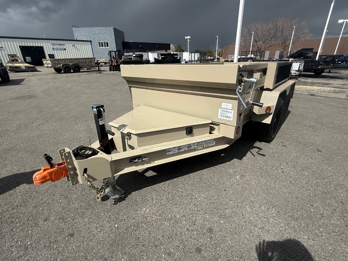 New 2025 Iron Bull MINI DUMP 7K 60X10 Dump Trailer | Billings Montana