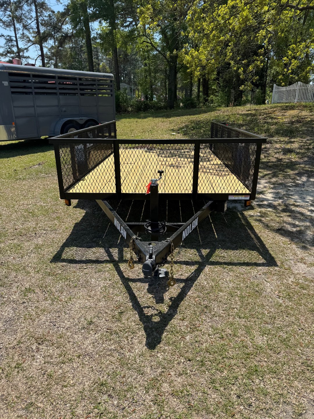 New 2025 Nolan NOL712MESH Utility Trailer | Pink Hill North Carolina