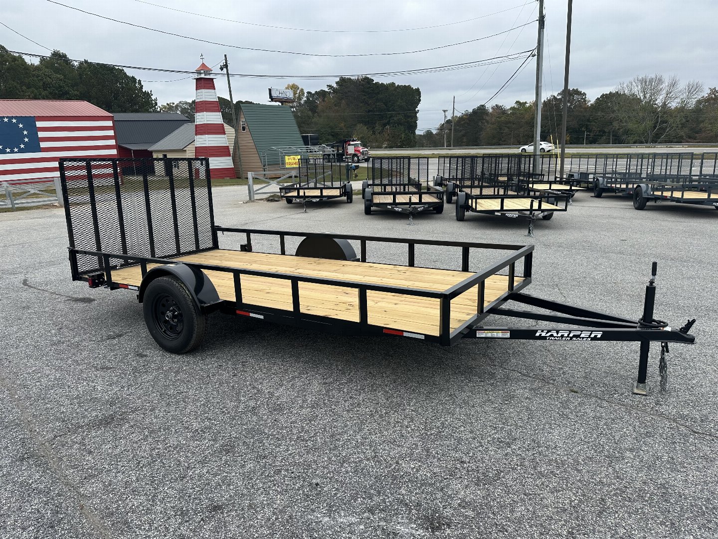 New 2025 6.5X14 SINGLE AXLE UTILITY TRAILER | Carrollton Georgia