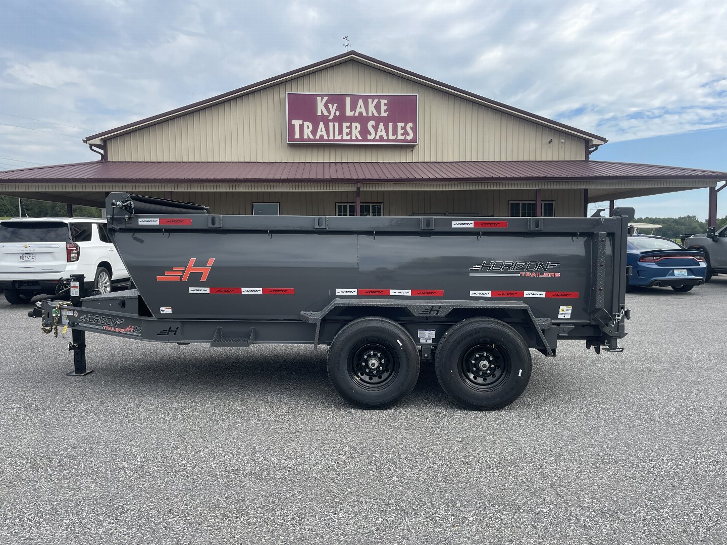 New 2025 HORIZON TRAILERS HZ7 - 14' Dump Trailer | Calvert City Kentucky