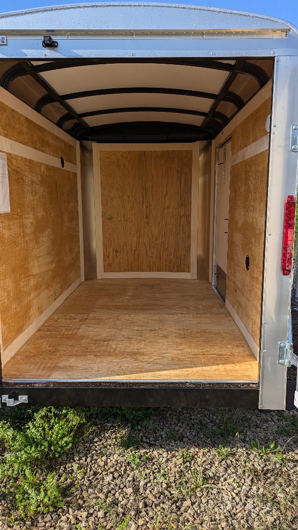 New 2025 Homesteader 5x8 Challenger Cargo Trailer w/ Single Barn Door ...