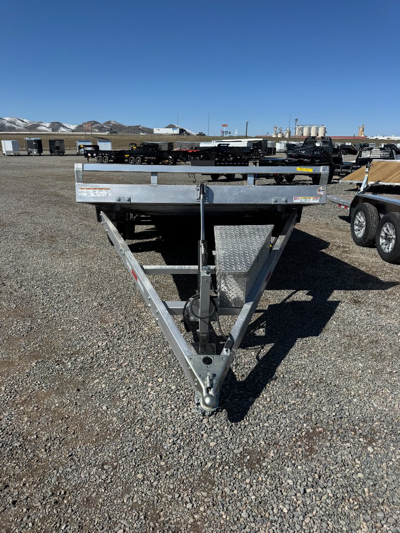 New 2025 Sure-Trac 18' Aluminum Power Tilt Trailer | Three Forks Montana