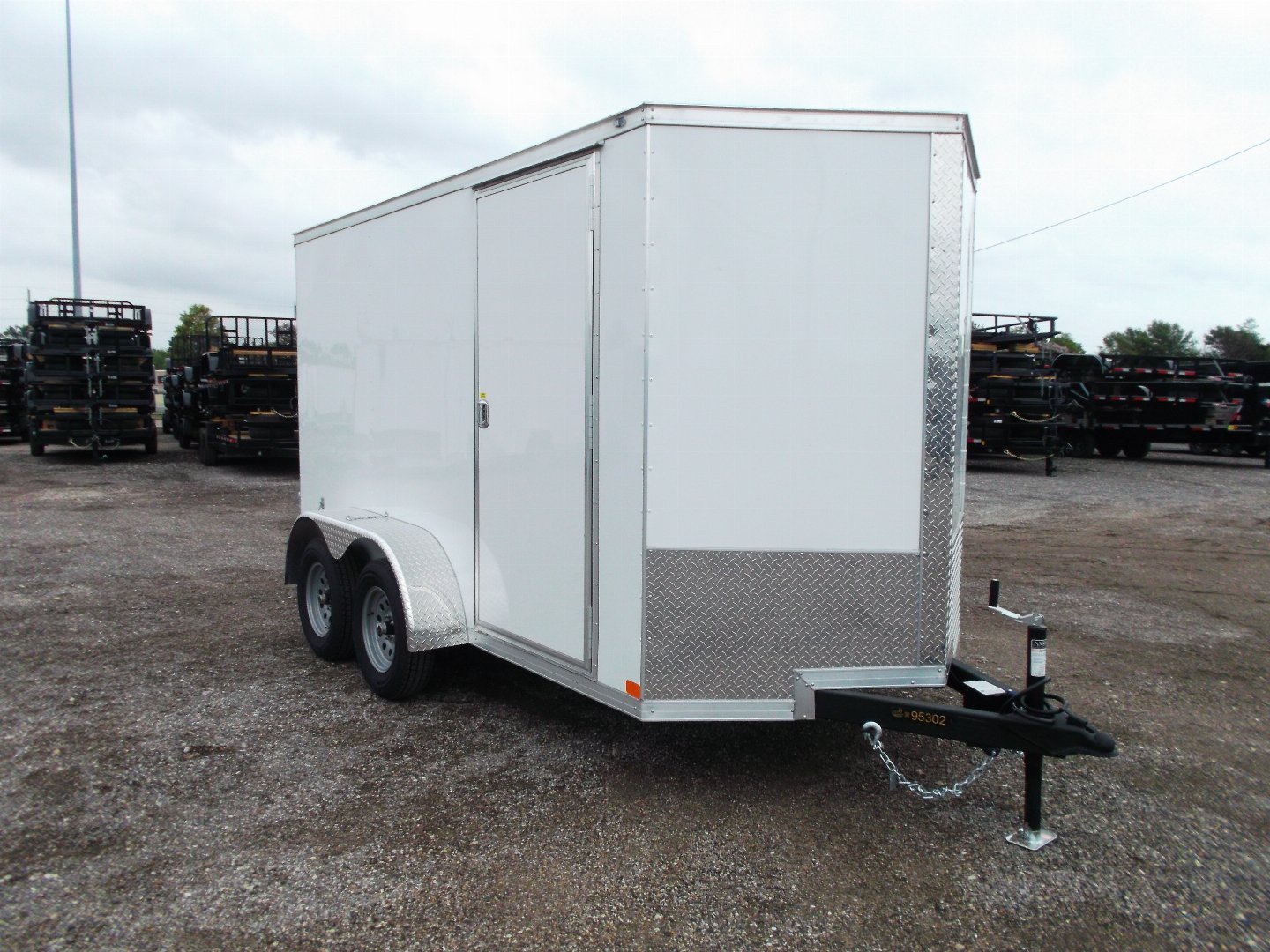 New SPECIAL - 2024 Alcom EZ Hauler 7.5x16 Cargo Trailer / Enclosed ...