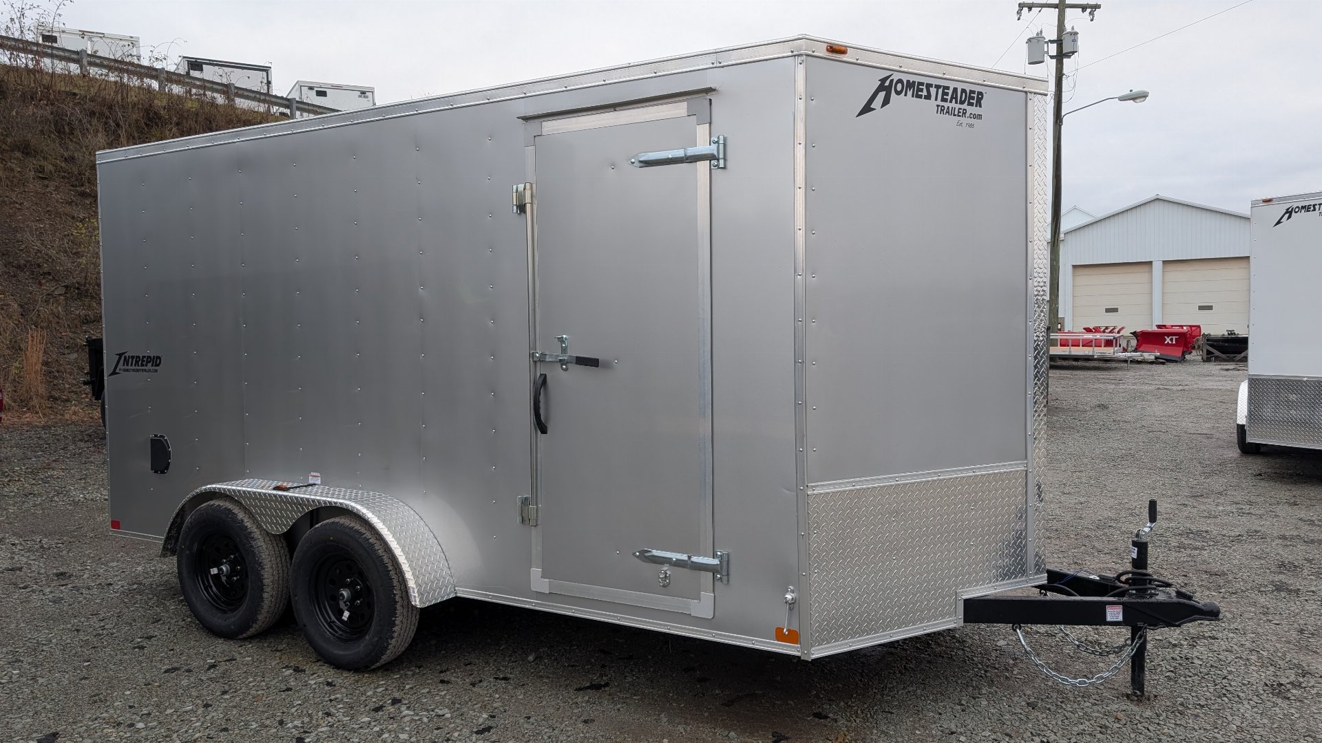 New 2025 Homesteader 7x14 Intrepid V-Nose Cargo Trailer w/ Ramp Door ...