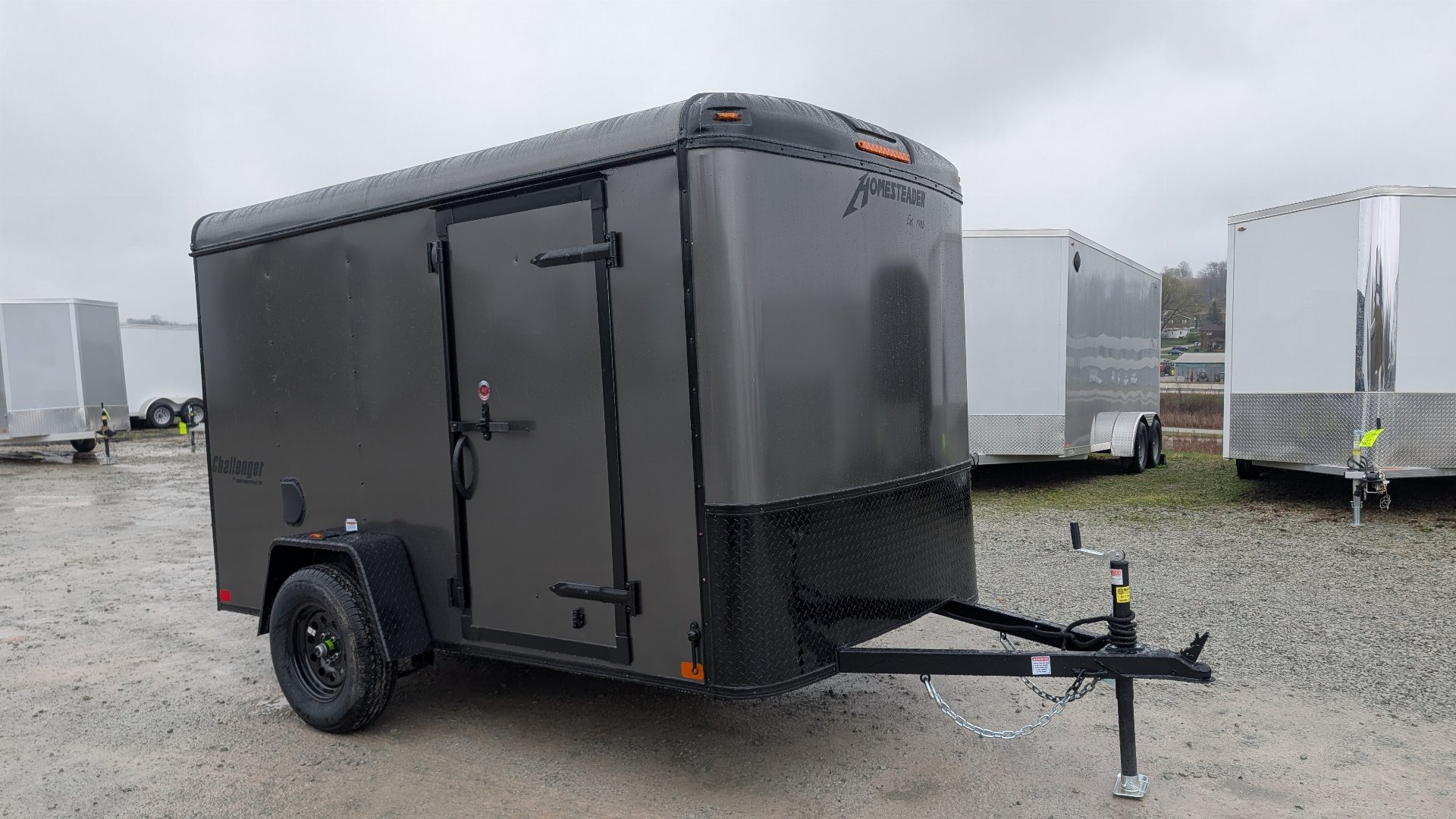 New 2025 Homesteader 6x10 Challenger Cargo Trailer w/ Ramp Door | Mount ...