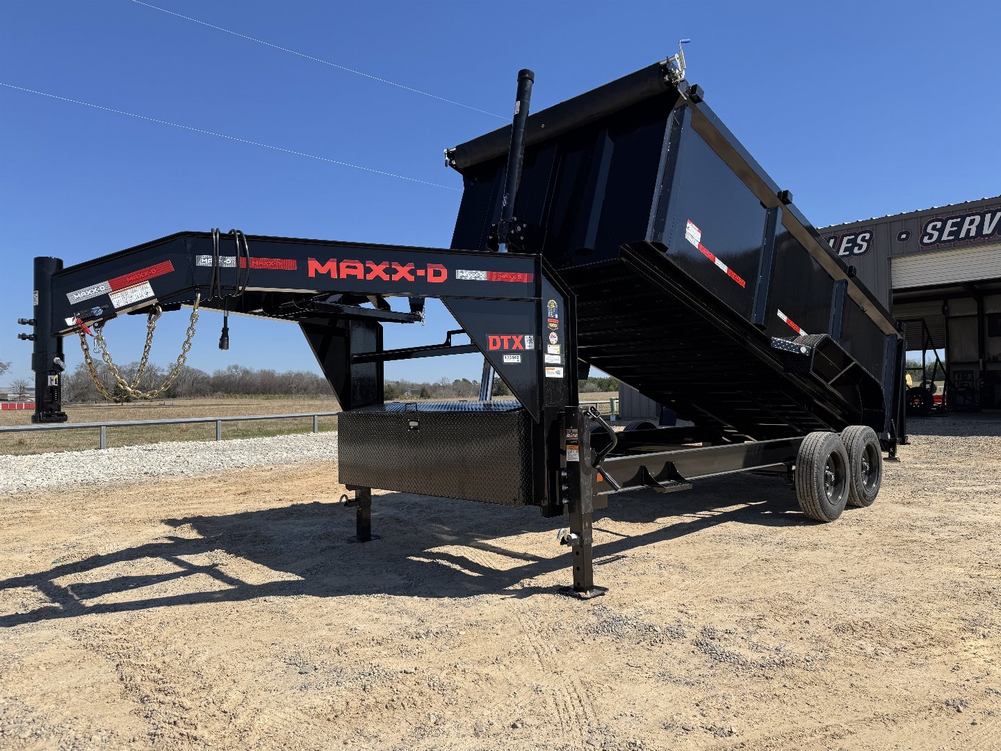 New 2025 MAXXD DTX8316G Dump Trailer | Pittsburg Texas