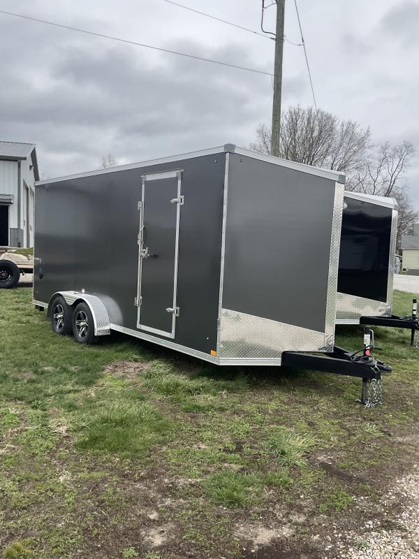 New Titan 7X18x84" tall w/Polycore skin, Translucent Roof & Alum. Rims ...