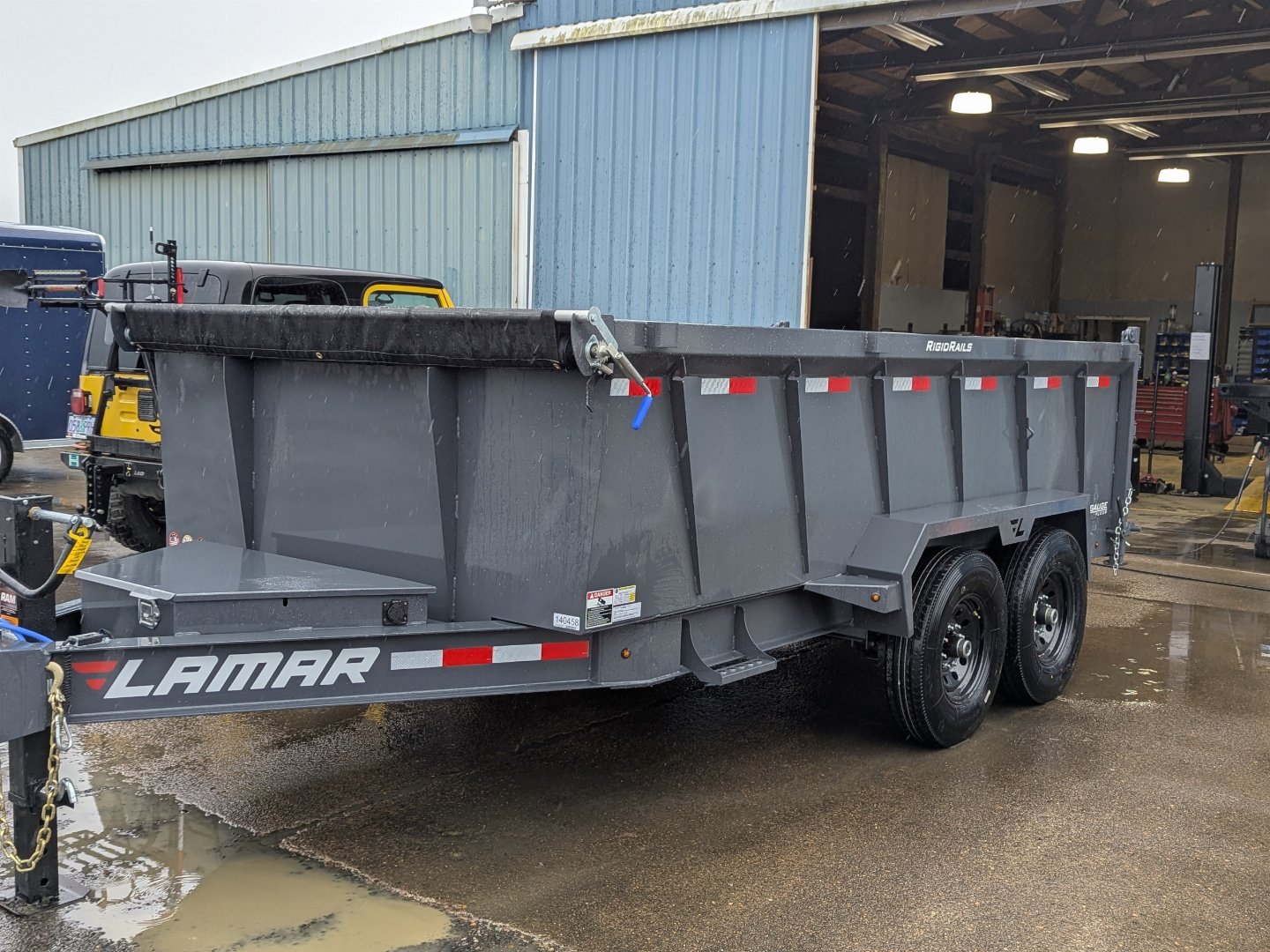 New 2025 Lamar Trailers DL 83X14'/14K DUMP Dump Trailer 36" SIDES ...