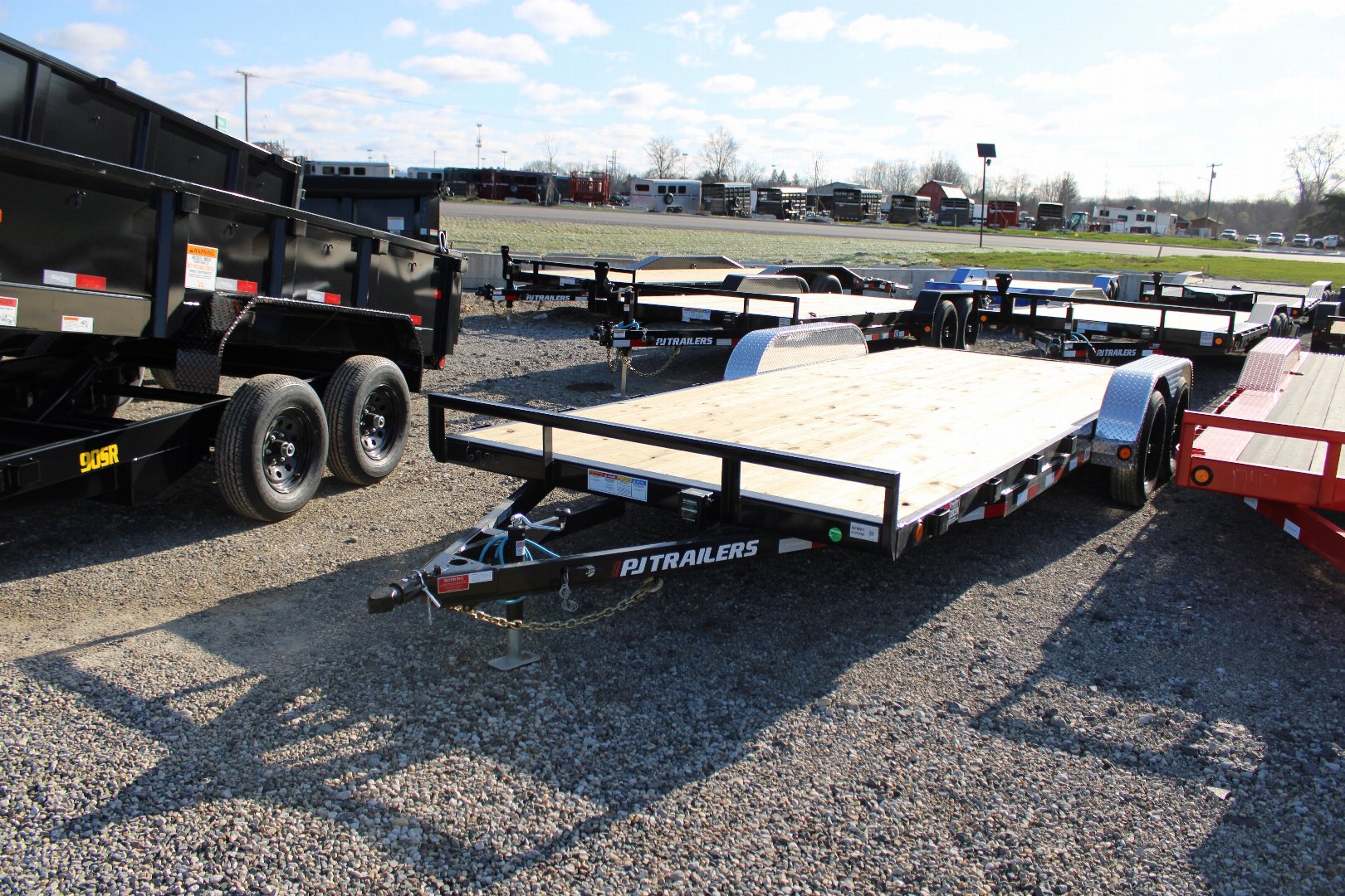 New 2025 PJ Trailers 20FT SR CAR HAULER TRAILER 47045 Car Hauler ...
