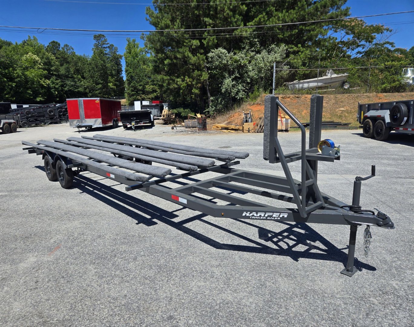 New 2025 HEAVY DUTY 22'-25' TRITOON TRAILER | Carrollton Georgia